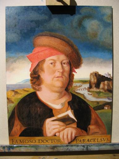 Adam McLean painting