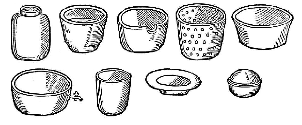Alchemical apparatus from Libavius 'Alchymia'